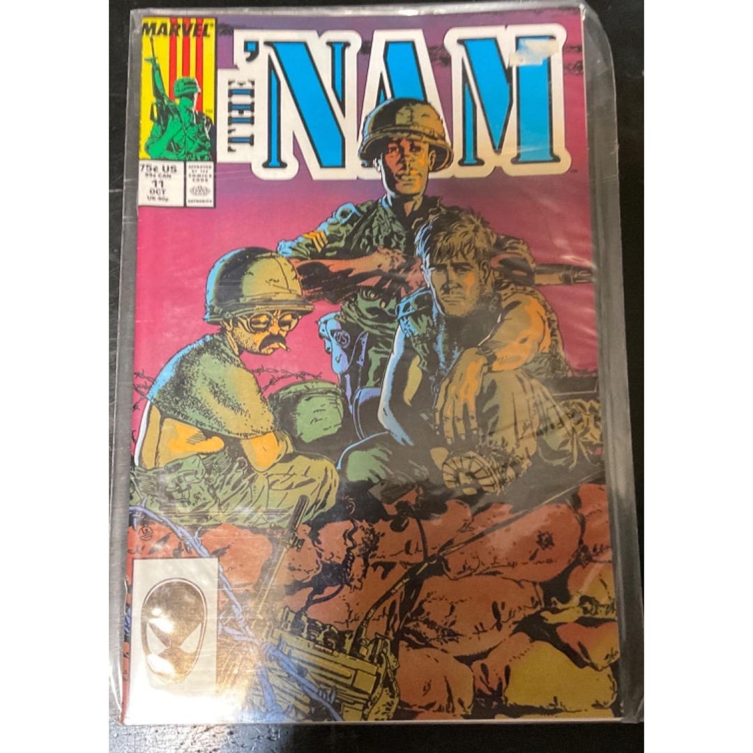 Marvel the 'nam Comic Book Issue #11 October - Etsy