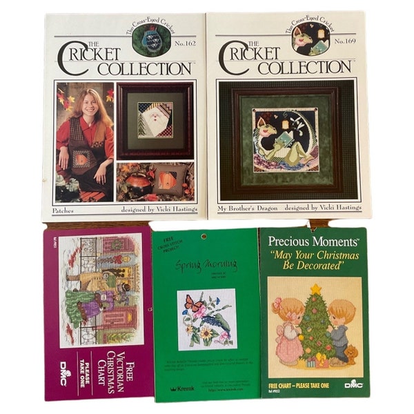 Cricket Collection Cross Stitch - Etsy