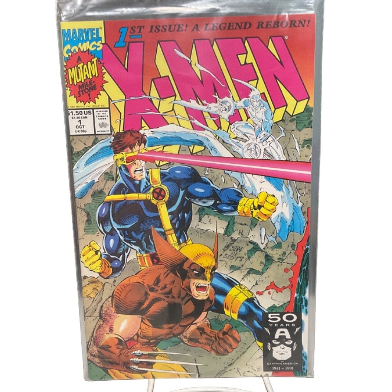 Marvel X-men Issue 1 Wolverine Cyclops Cover 1991 First - Etsy