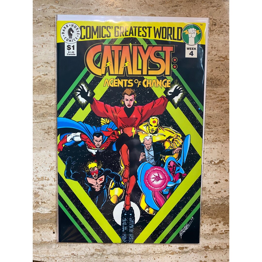 Comics Greatest World Catalyst Agents of Change Issue #4 Dark Horse ...