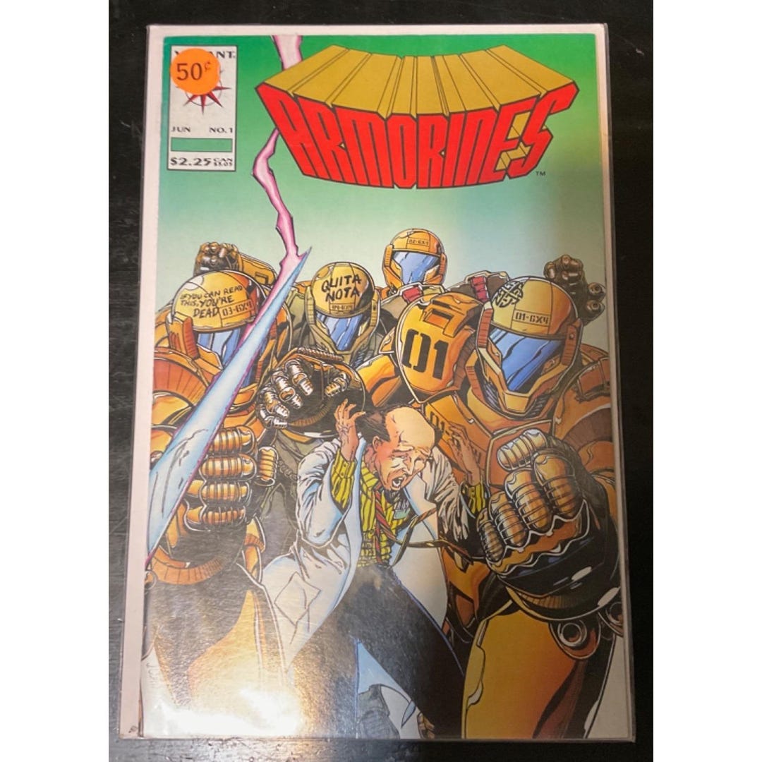 Valiant Armorines Comic Book Issue #1 First Print 1994 Vintage - Etsy