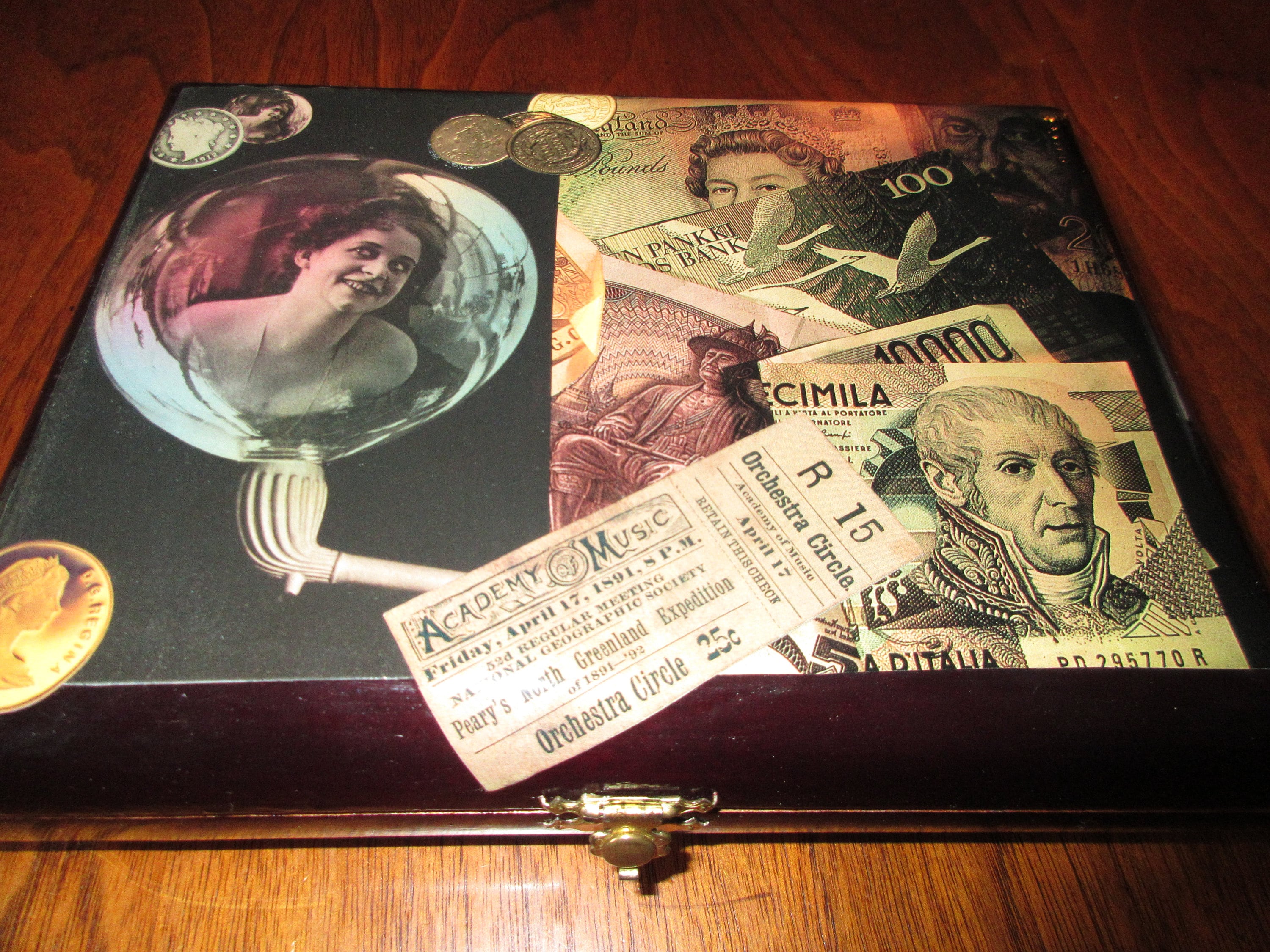 Cigar Box, Keepsake Box, Gift Box, Wooden Box, Money Box, Jewelry Box ...