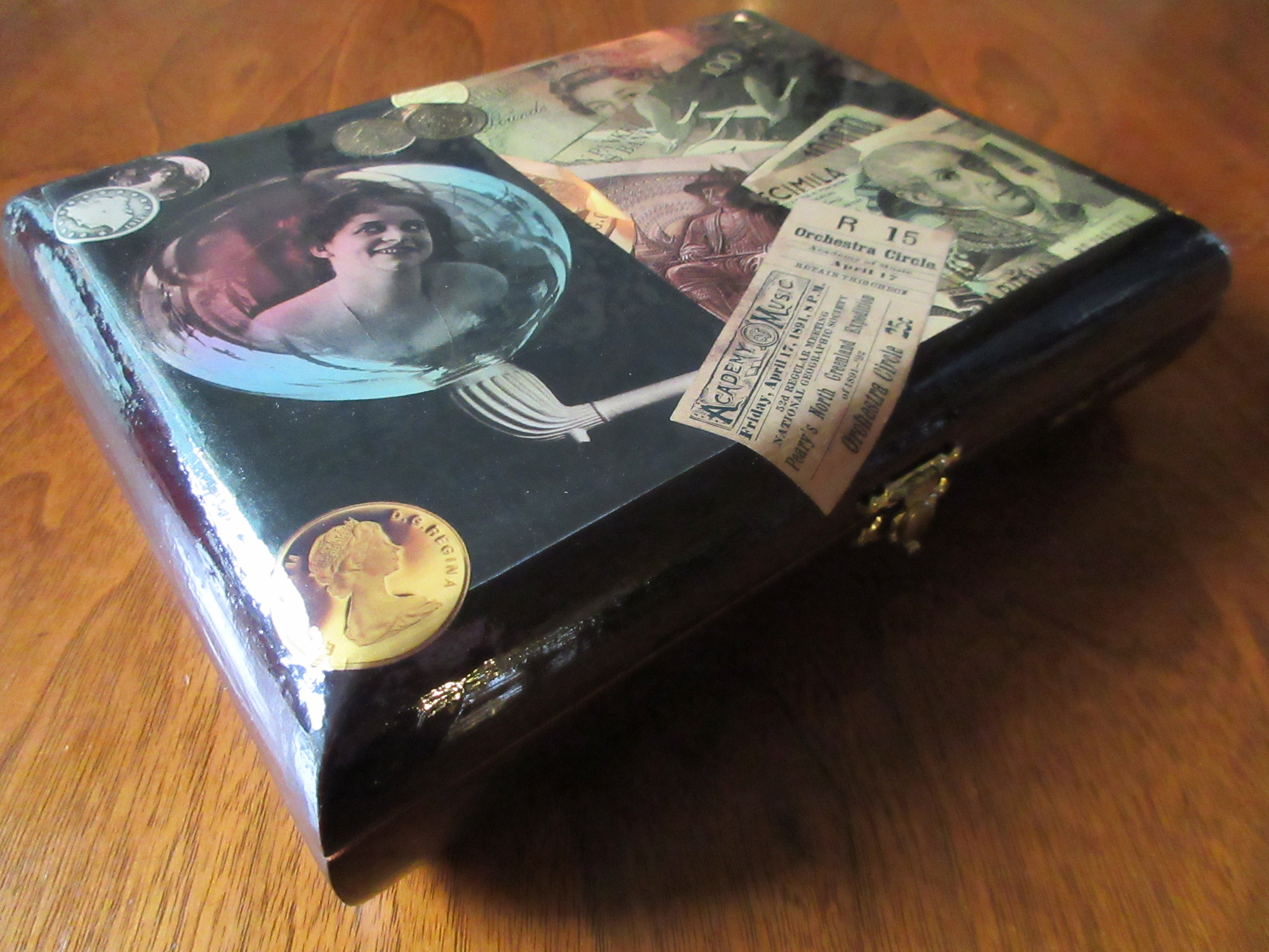 Cigar Box, Keepsake Box, Gift Box, Wooden Box, Money Box, Jewelry Box ...