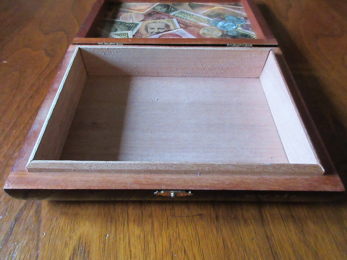 Cigar Box, Keepsake Box, Gift Box, Wooden Box, Money Box, Jewelry Box ...