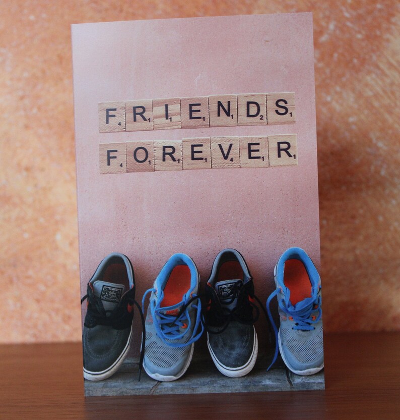 Best Friend / Friends Forever Card - Etsy