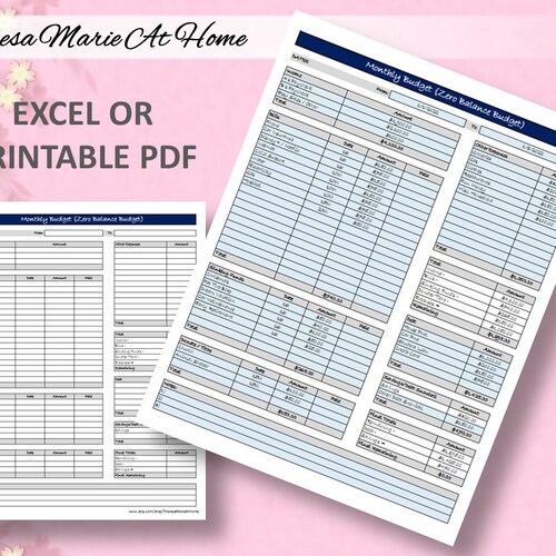 Dave Ramsey Budget Planner Budgeting Spreadsheet Calculator | Etsy