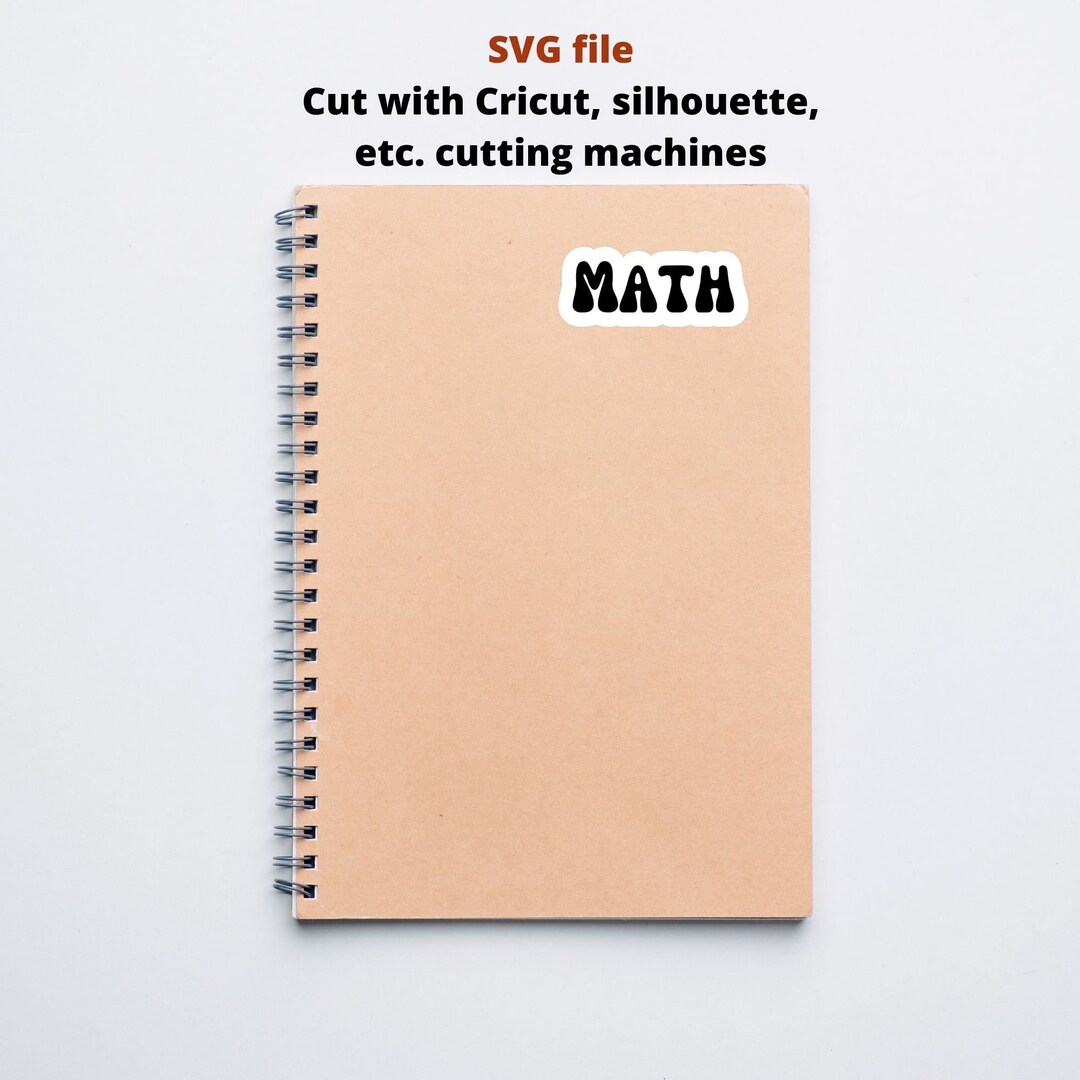 School Subject Labels SVG, School Digital Downloads SVG, Back to School ...