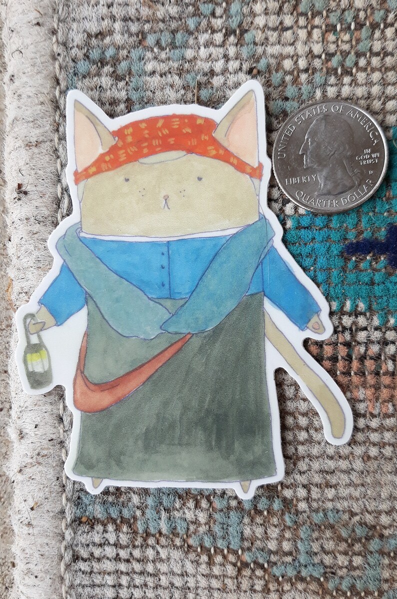 Harriet Tubman Fancycat Die-cut Sticker - Etsy