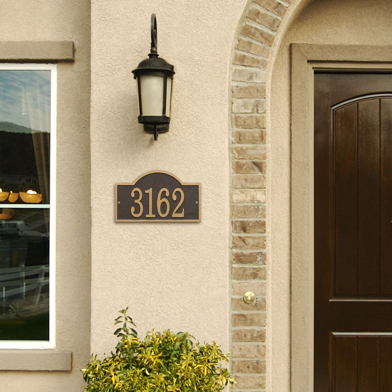 Custom Cast Metal Address Plaque House Number Sign Plate Made - Etsy