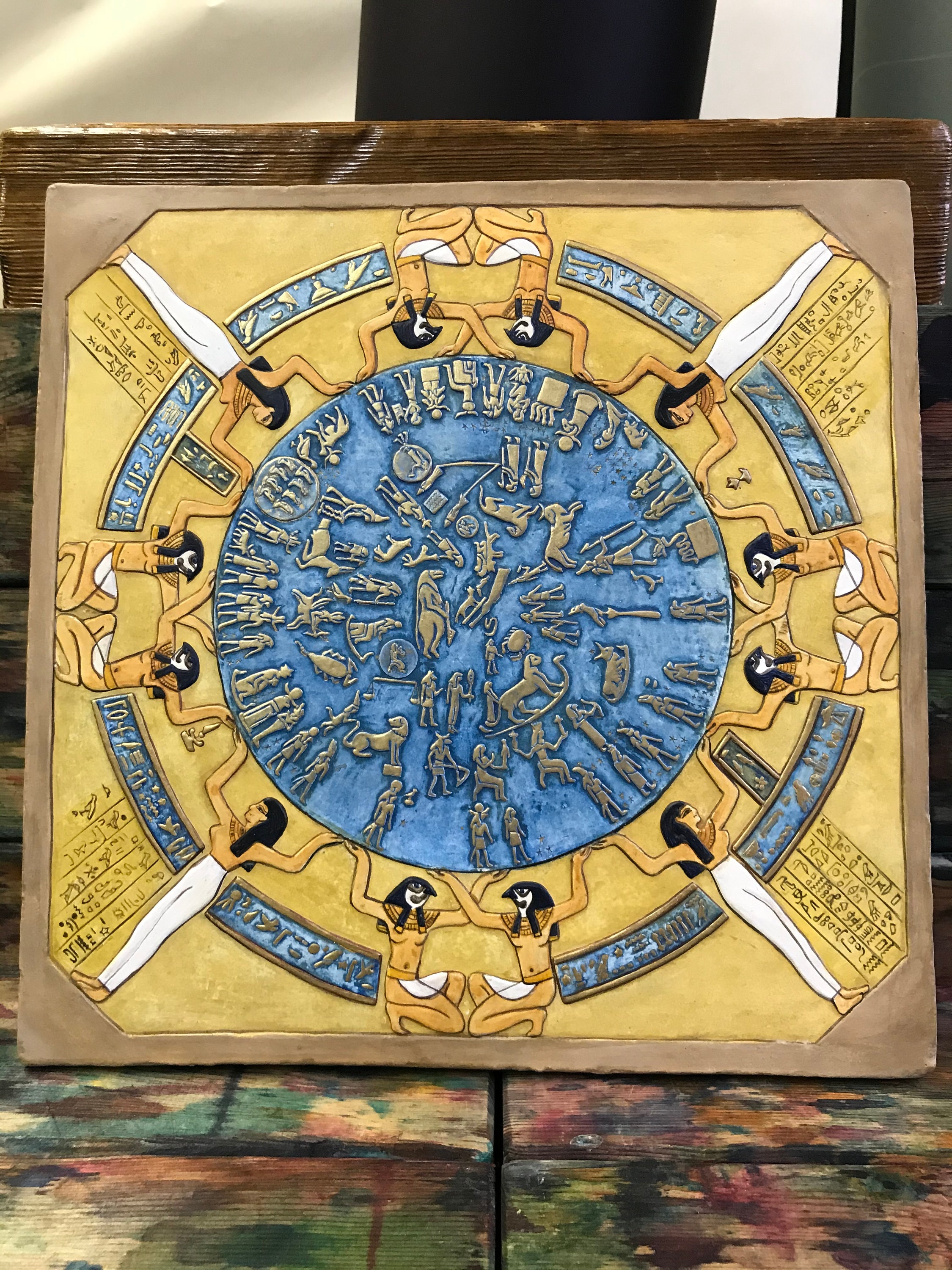 Dendera Zodiac Replica of the Ancient Egypt Original From | Etsy UK Dendera Zodiac Replica of the Ancient Egypt Original From | Etsy UK