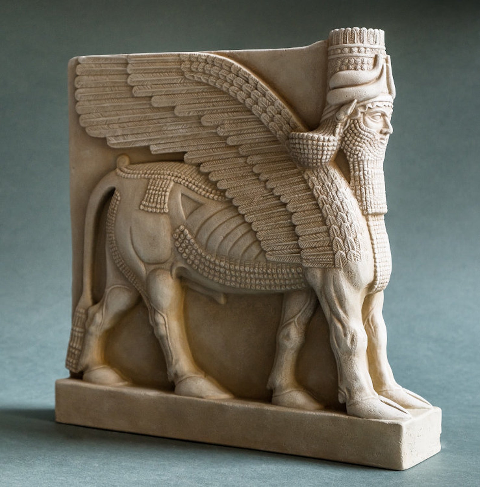 Lamassu Sumerian human guardian spirit | Etsy