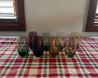 Multi Colored Shot Glasses - Etsy