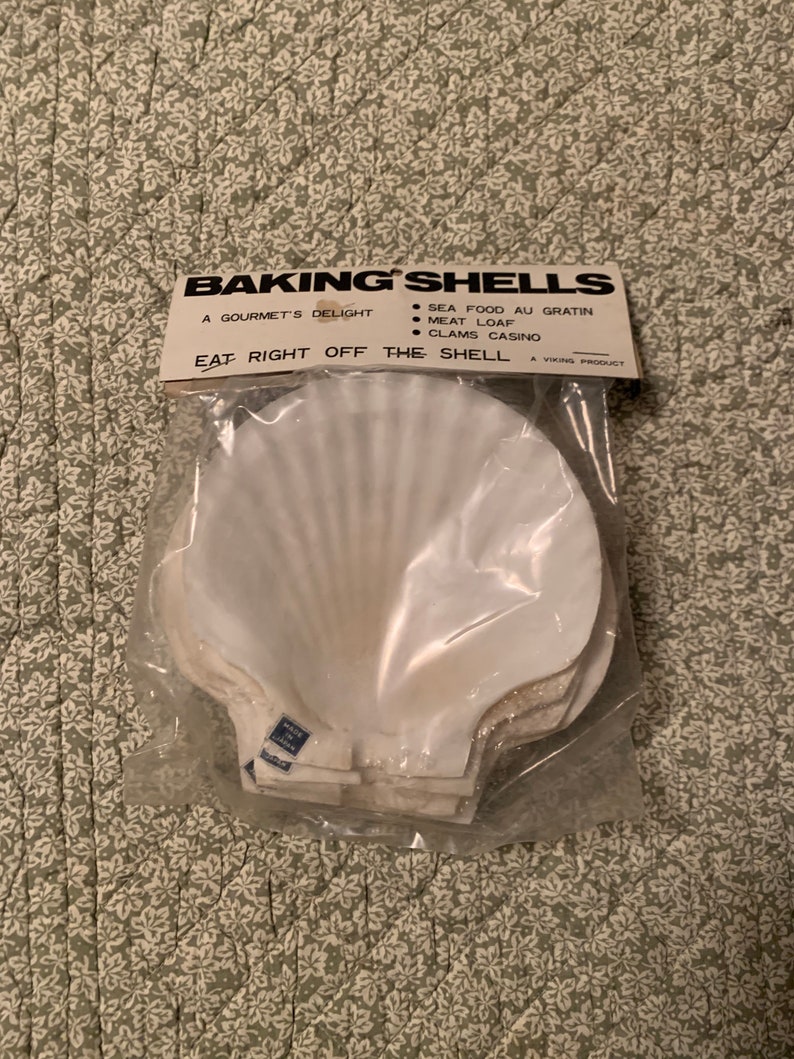Vintage Baking Shells - Etsy