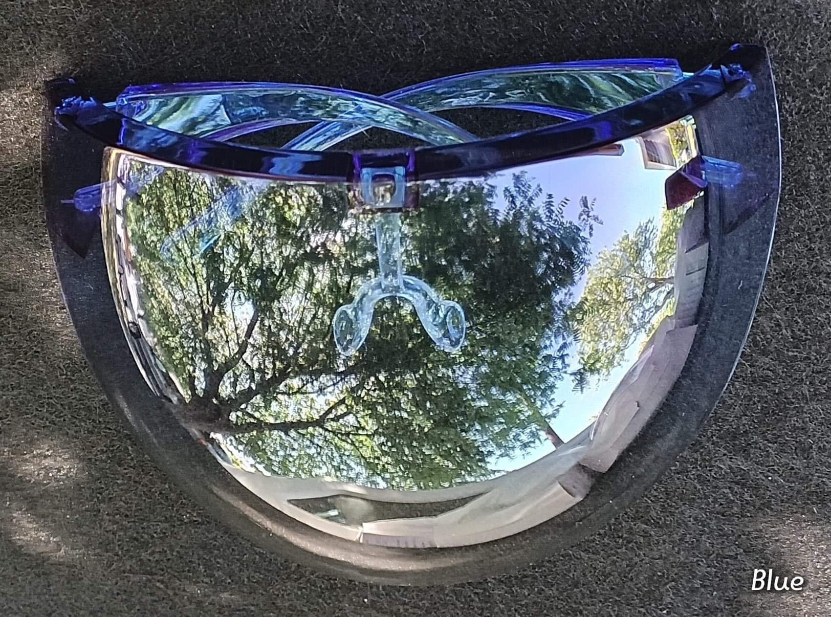 Gradient Face Shield Sunglasses Protective Mask, Anti Fog Bubble Face ...