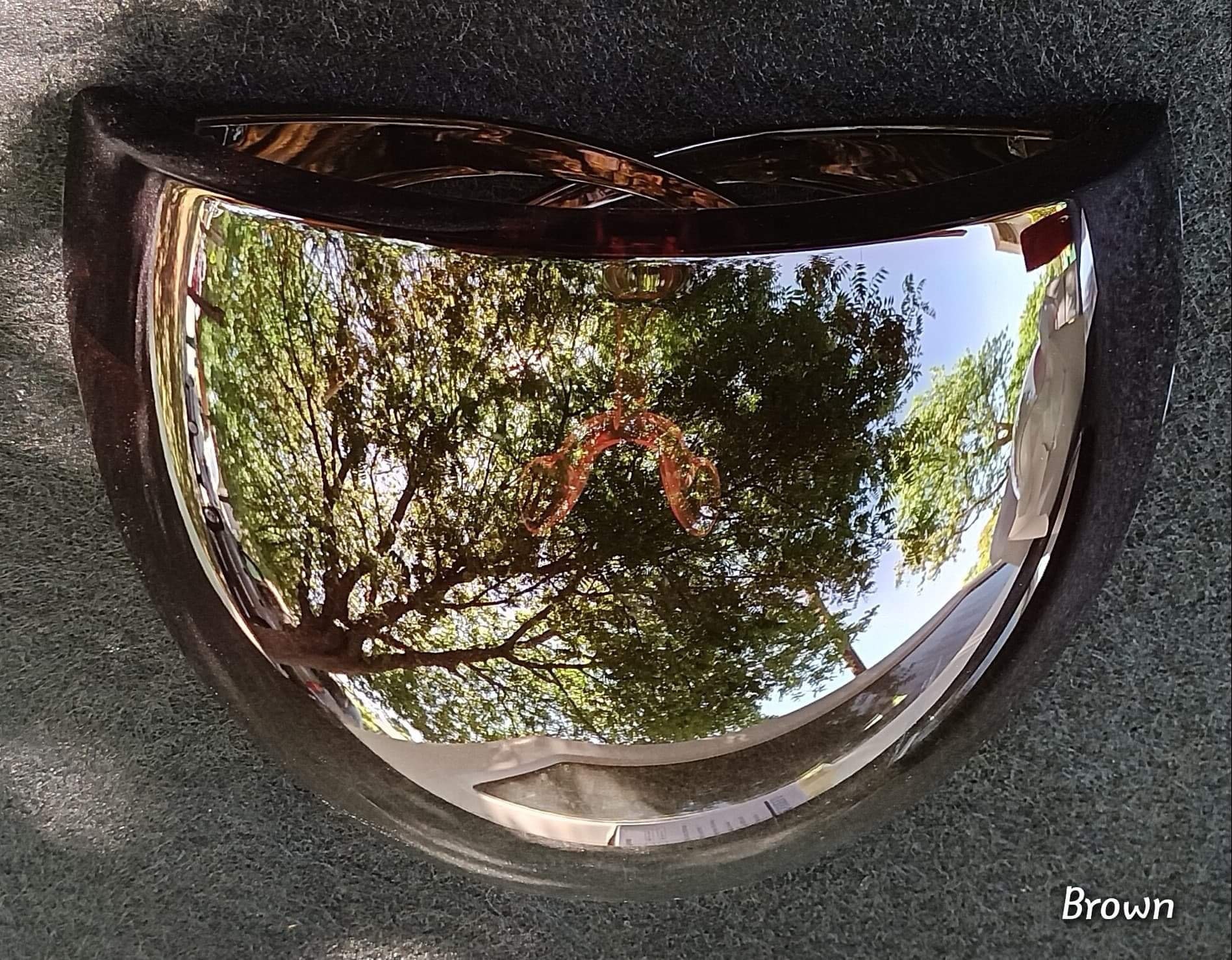 Gradient Face Shield Sunglasses Protective Mask, Anti Fog Bubble Face ...