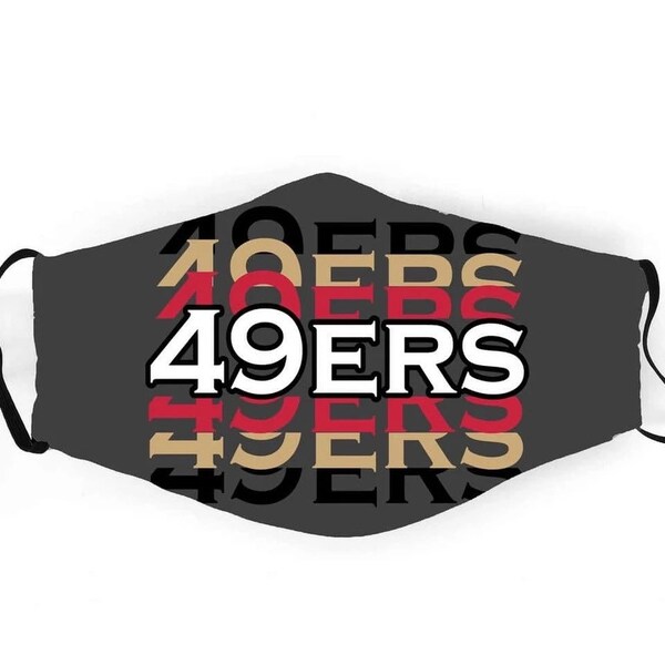 San Francisco 49ers Face Mask - Etsy