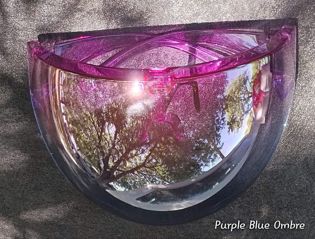 Gradient Face Shield Sunglasses Protective Mask, Anti Fog Bubble Face ...