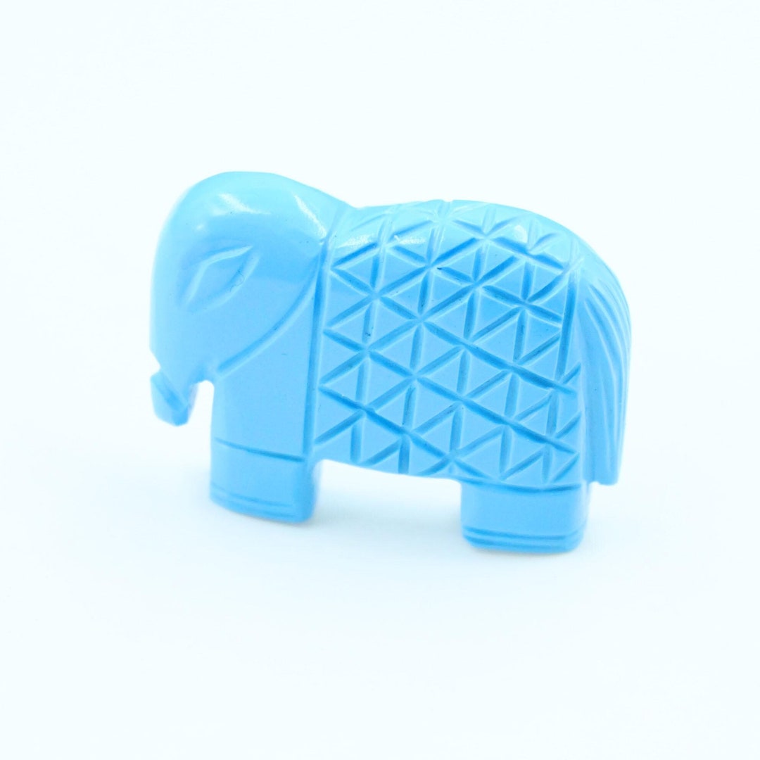 AAA Turquoise Smooth Elephant Shape Carved Briolettes, Natural ...
