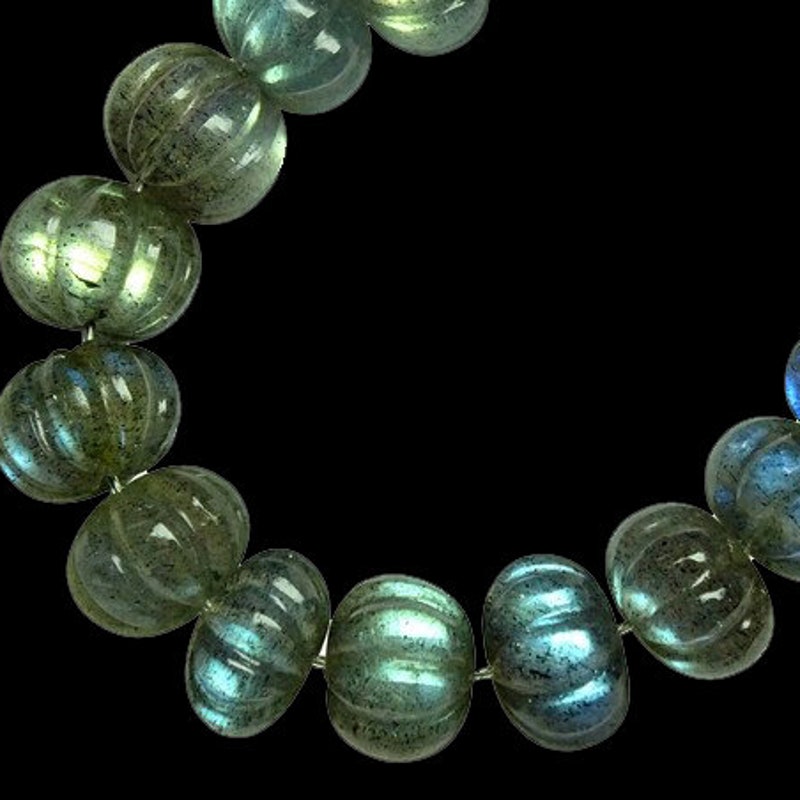 Carved Melon Beads - Etsy