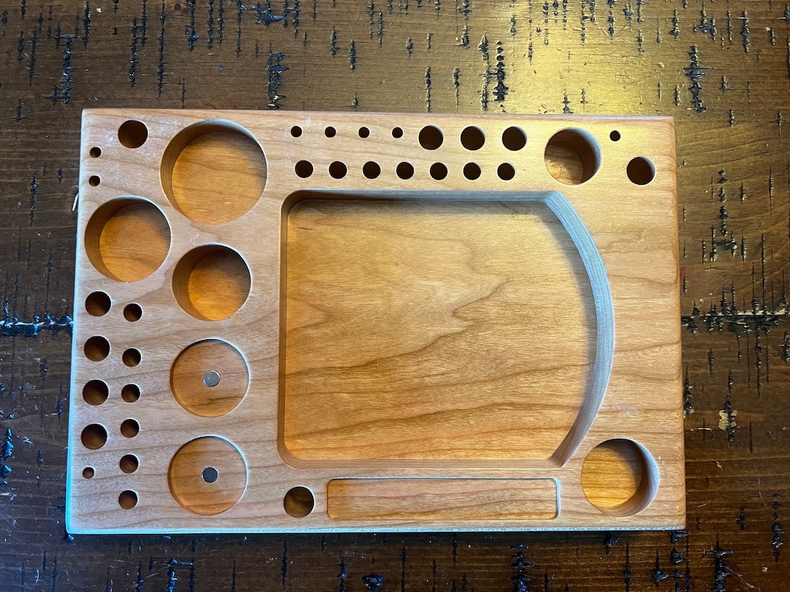 Custom Fly Tying Tray regal Vise With Traveler Base - Etsy