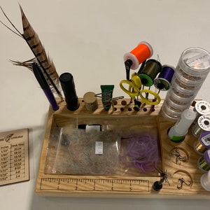 Custom Fly Tying Tray - Etsy