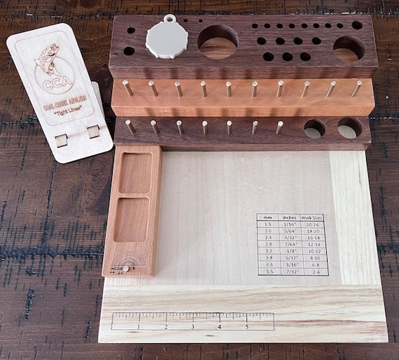 Fly Tying Table hardwood | Etsy