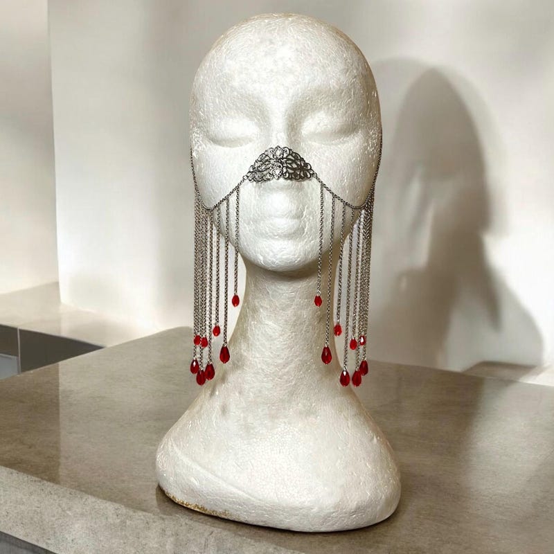 Metal Face Mask - Etsy