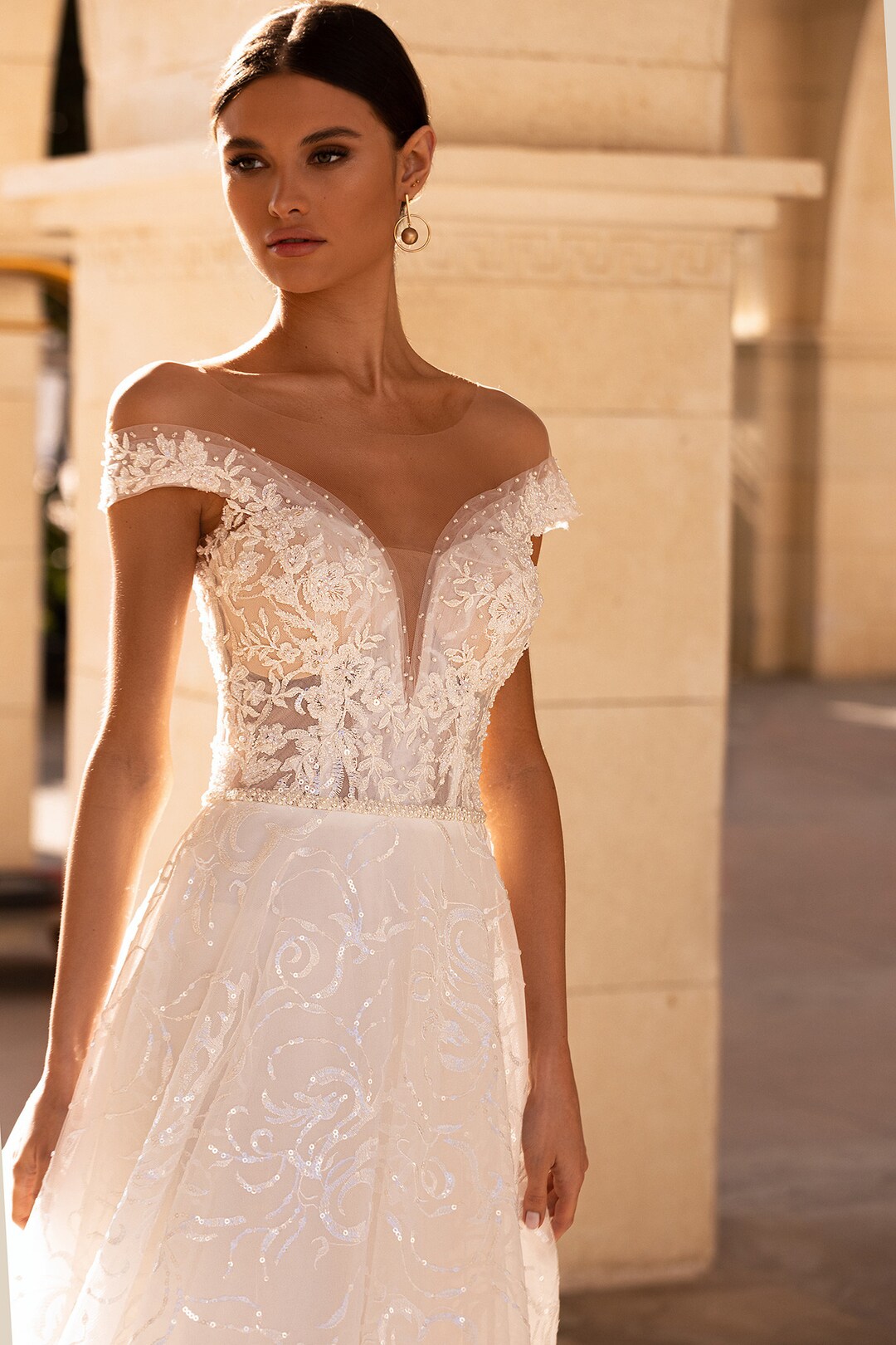 Rustic Wedding Dress A-line Wedding Gown Bridal Gown Ivory - Etsy