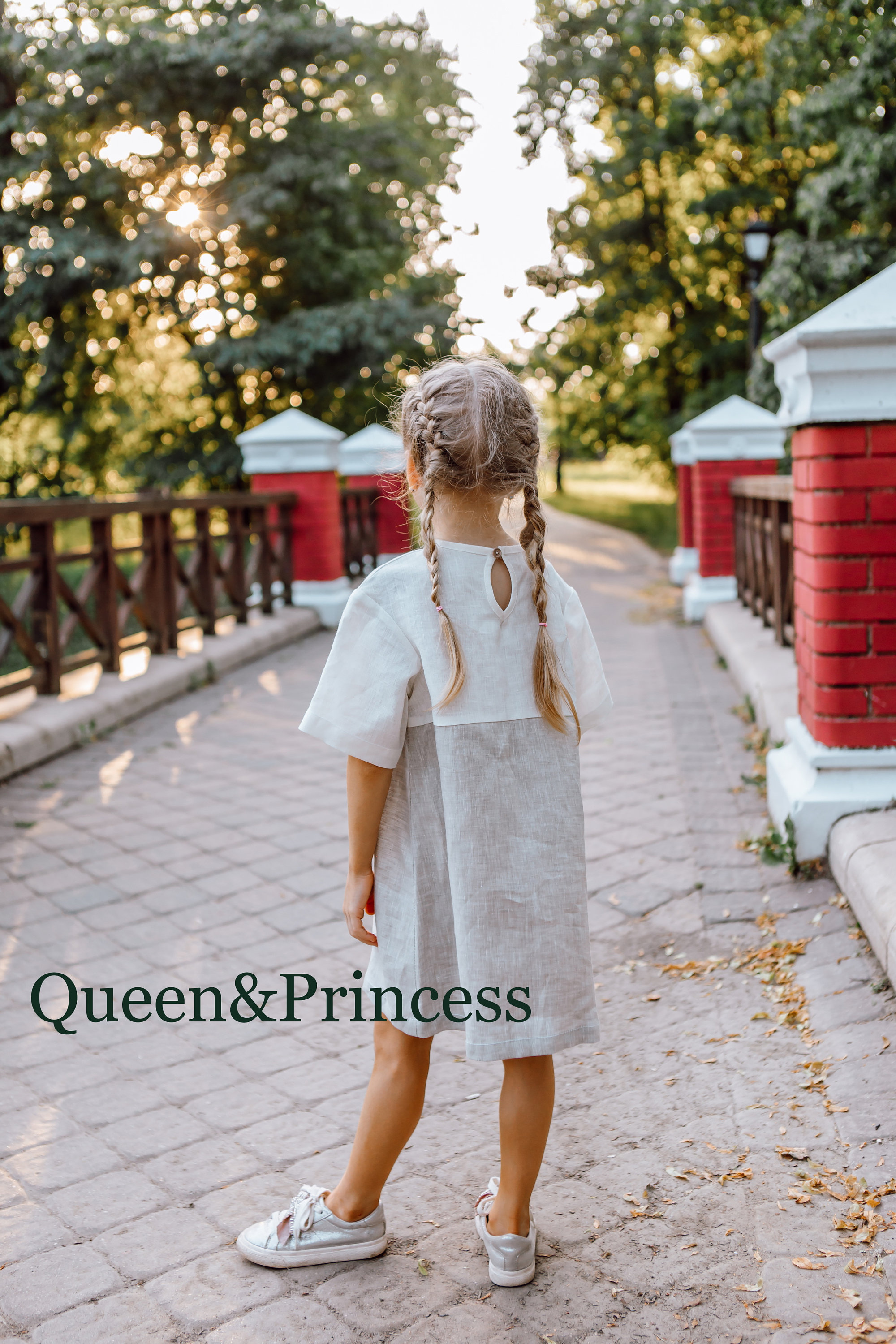 Linen Dress for Girl Linen Dress Short Sleeve Linen Dress - Etsy