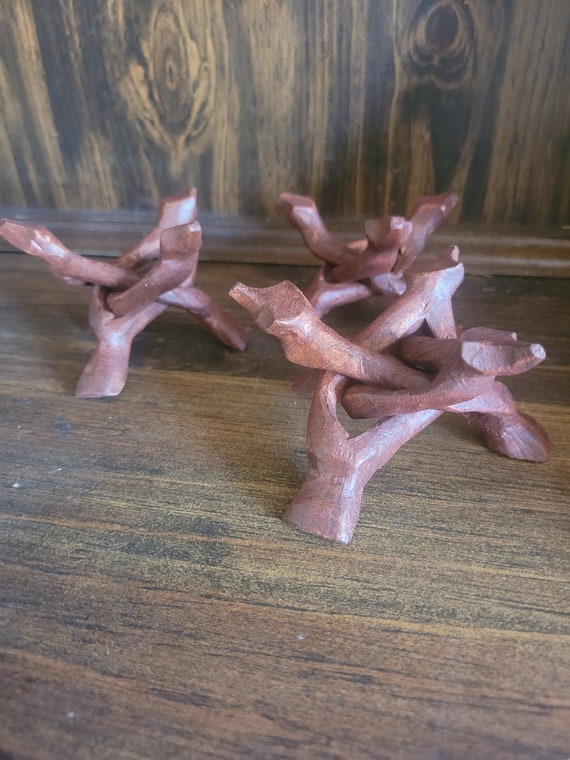 Tripod Abalone Shell Stand - Etsy