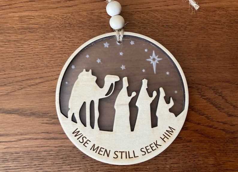 Nativity Wise Men Ornament Wise Men Still Seek Him Religious - Etsy