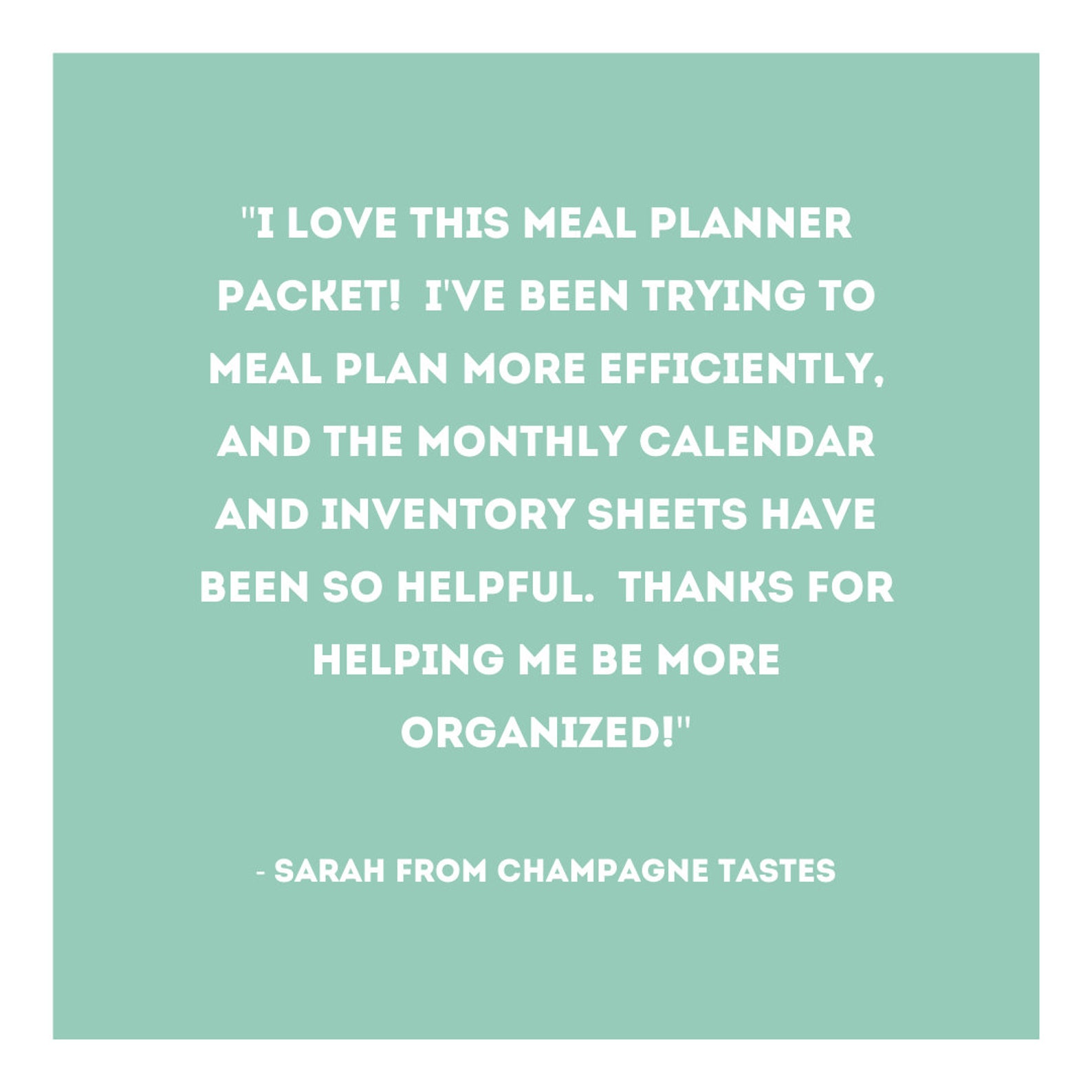 Ultimate Meal Planning Kit - Etsy