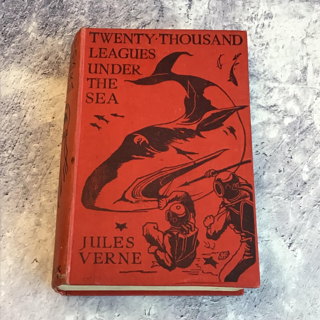 Vintage Book - Twenty Thousand Leagues Under the Sea by Jules Verne ...