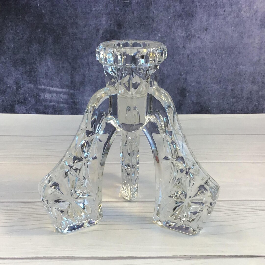 Vintage 1930s Art Deco 3-legged Tripod Candlestick Holder by ...