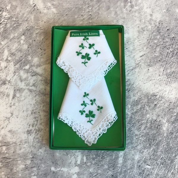 Irish Linen Hankie - Etsy