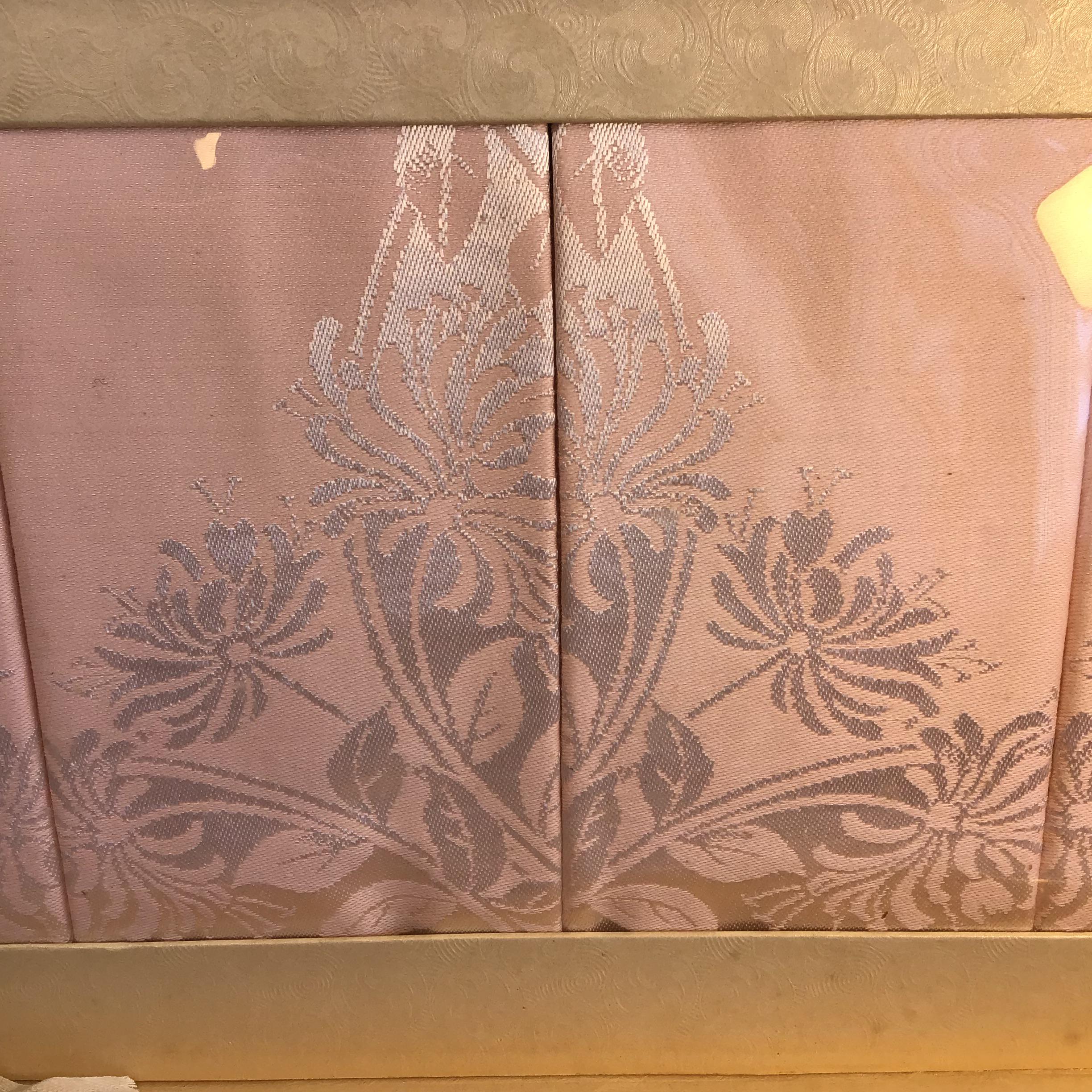 Vintage Irish Table Linen – A ‘richsheen’ Peach Rayon Damask Tablecloth ...