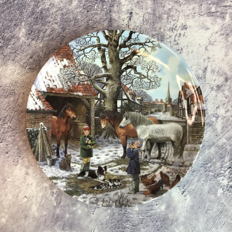 Vintage 1990s Wedgwood Limited Edition Bone China Plate ‘for the ...