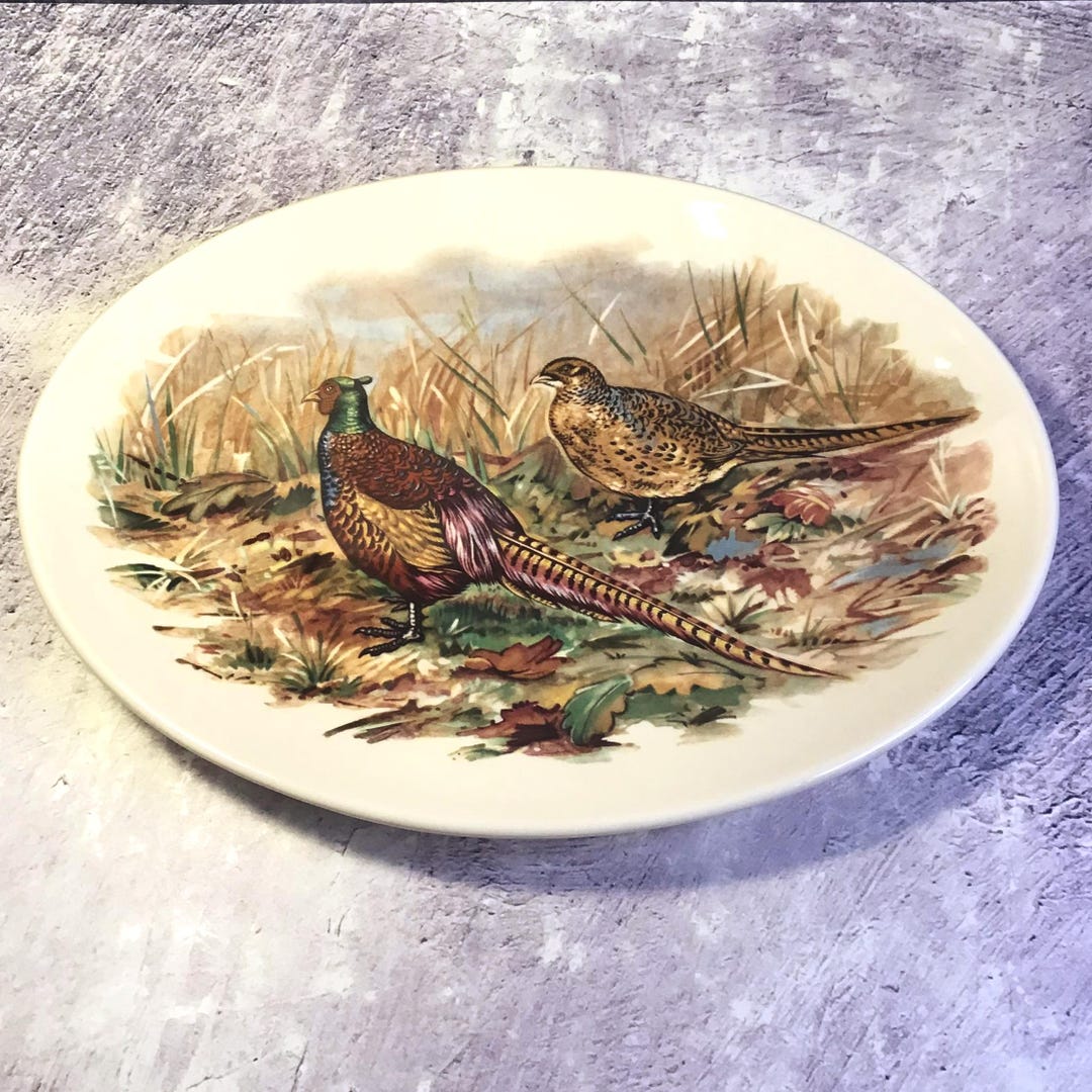 Vintage West Highland Pottery Oval Plate or Small Platter With ...
