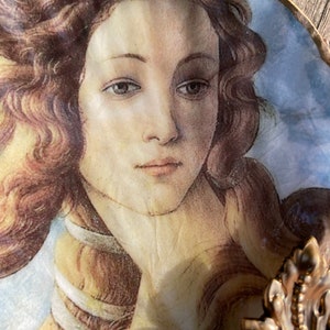 Venus, the Birth of Venus, Botticelli, Gift, Shell Art, Scallop Shell ...