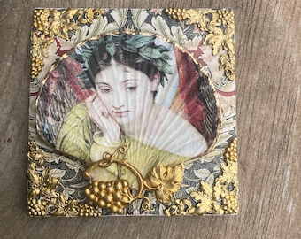 Ceramic Shell Angel - Etsy