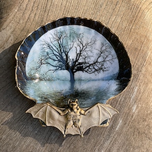 Gothic, Gothic Style, Full Moon, Moon, Witch, Black and White, Gothic ...