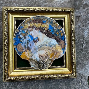 Art Nouveau, Mucha, Alphonse Mucha Style, Birthday Gift, Gift for a ...