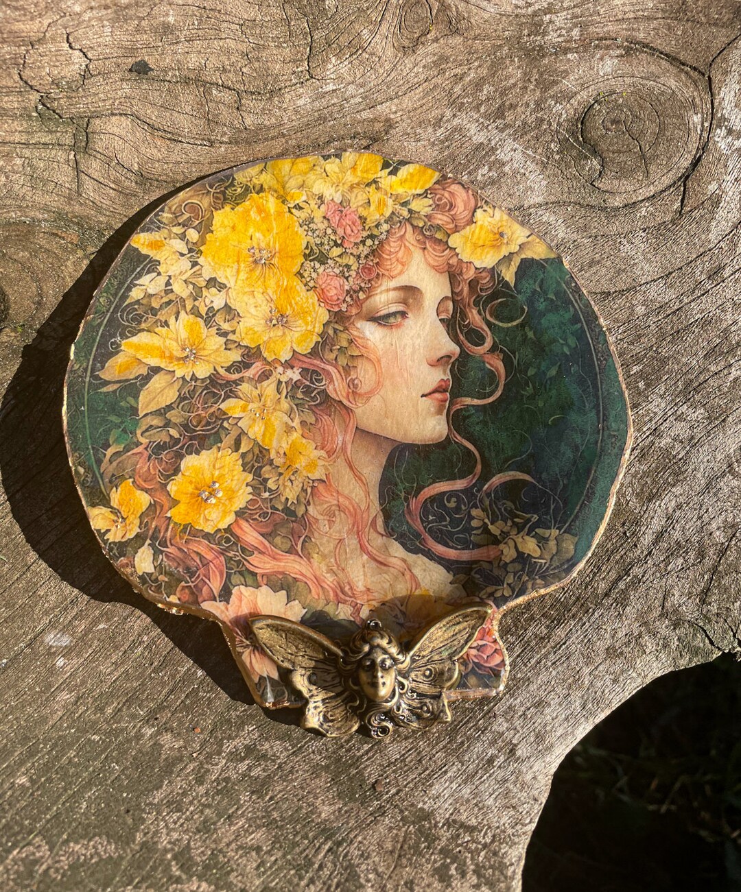 Alphonse Mucha Style, Mucha, Art Nouveau, Home Decor, Ring Dish ...
