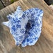 Large Seashell, Chinoiserie, Blue and White, White and Blue, Decorative ...