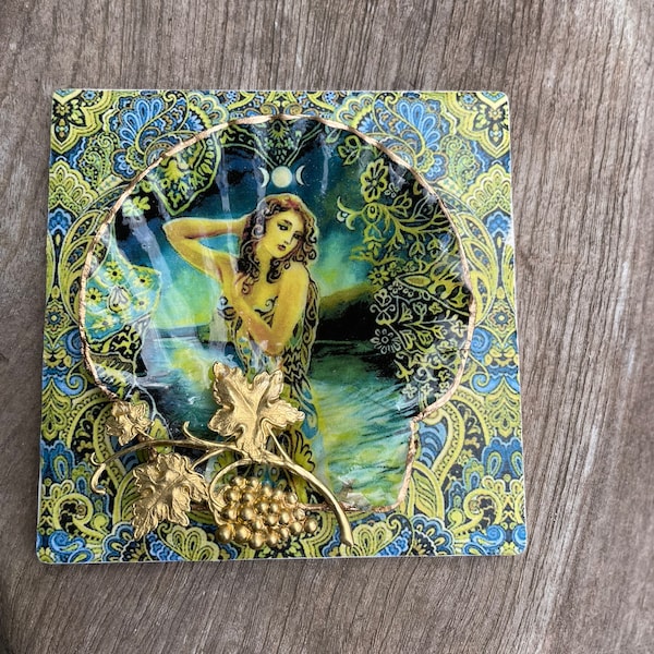 Decoupage Tiles - Etsy