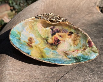 Clam Shell Painting - Etsy