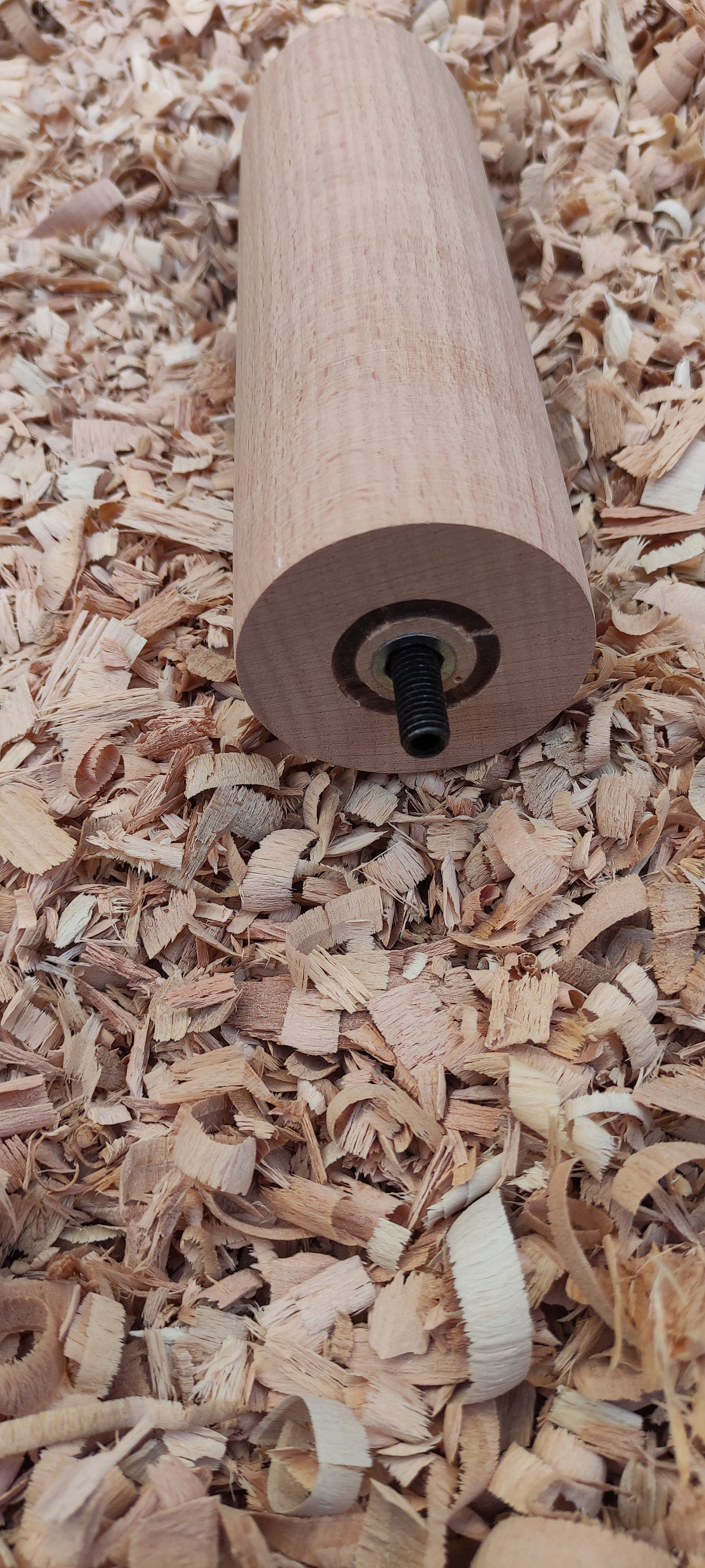 Cylindrical Wooden Leg Set for Cabinets Sofas Coffee Tables - Etsy