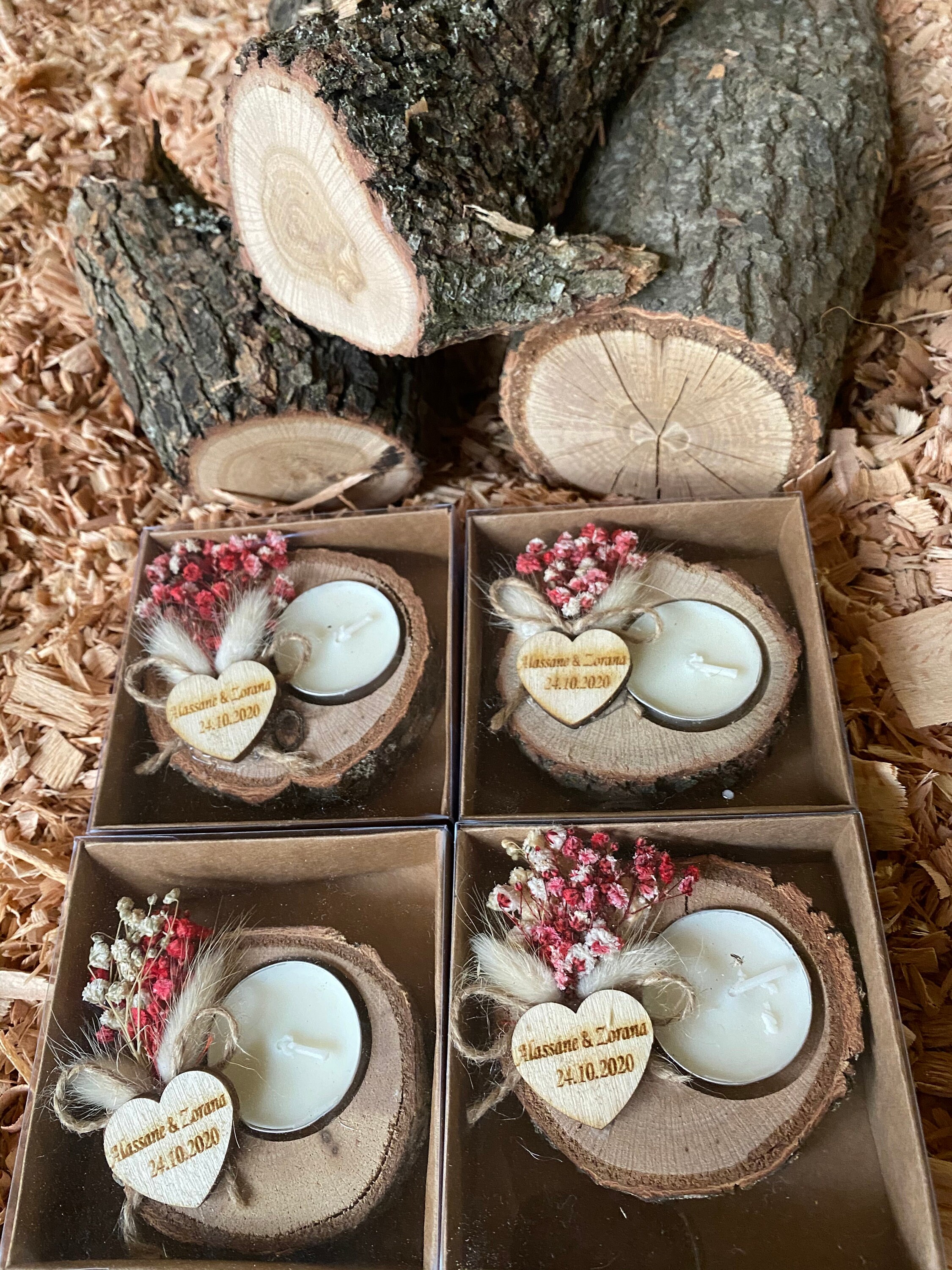 50 Pcs Personalized Wedding Favorsrustic Wedding | Etsy