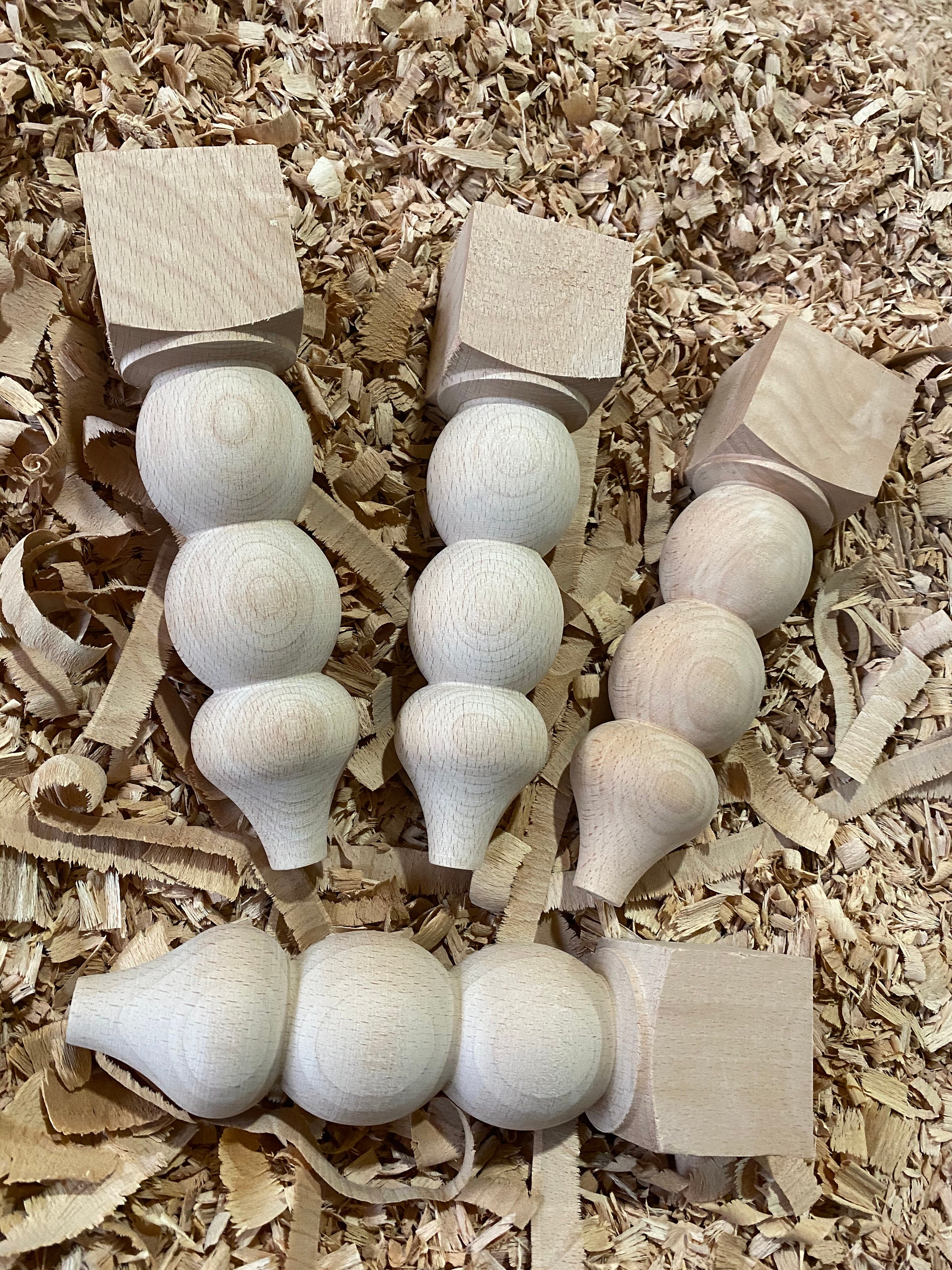 Natural Wood Furniture, Sofa, Armchair, Coffee Table, Turning Feet for ...