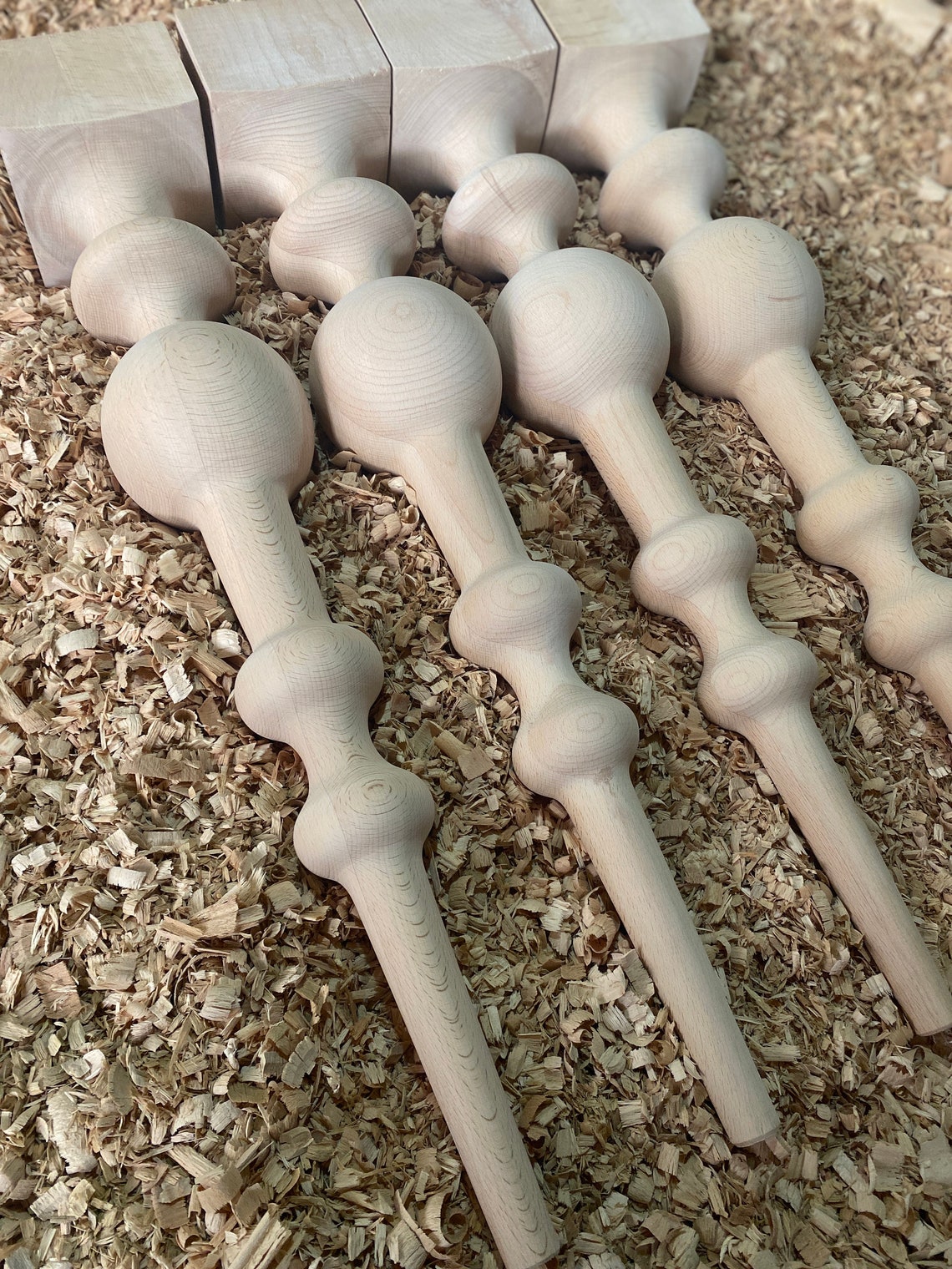 Thick Farmhouse Table Leg Design Unusual Design Wooden Leg - Etsy